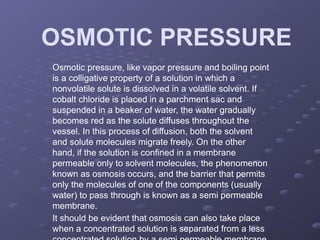 osmotic pumps molecules migrate freely pharmacy | PPTX