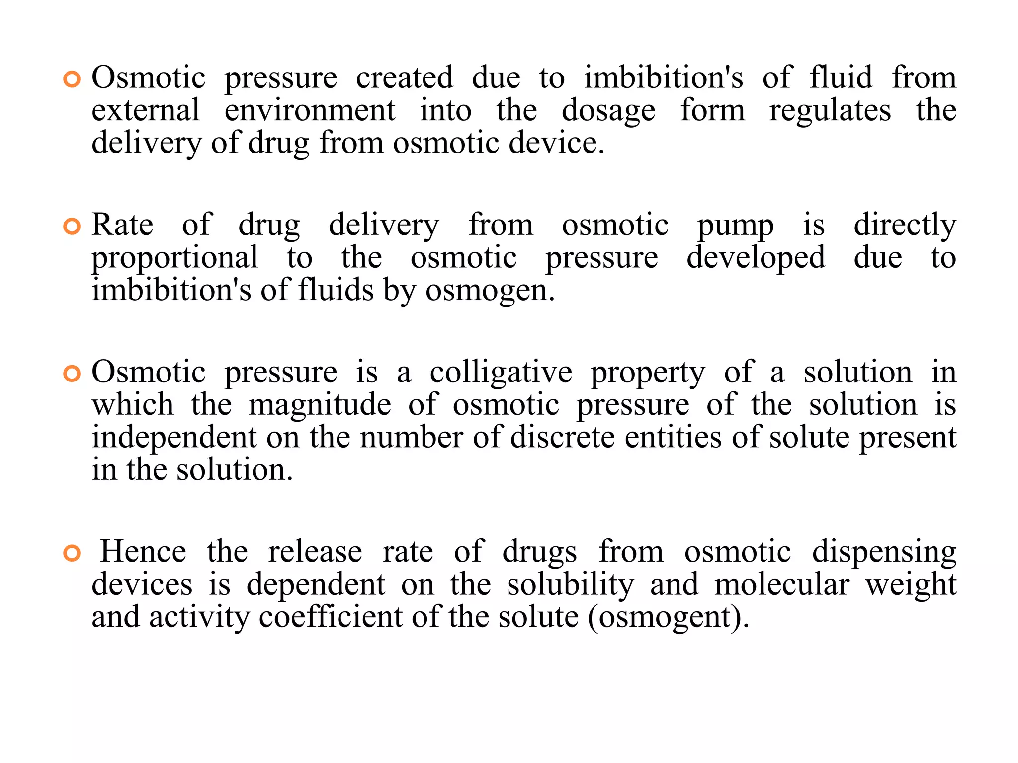Osmotic systems | PPT