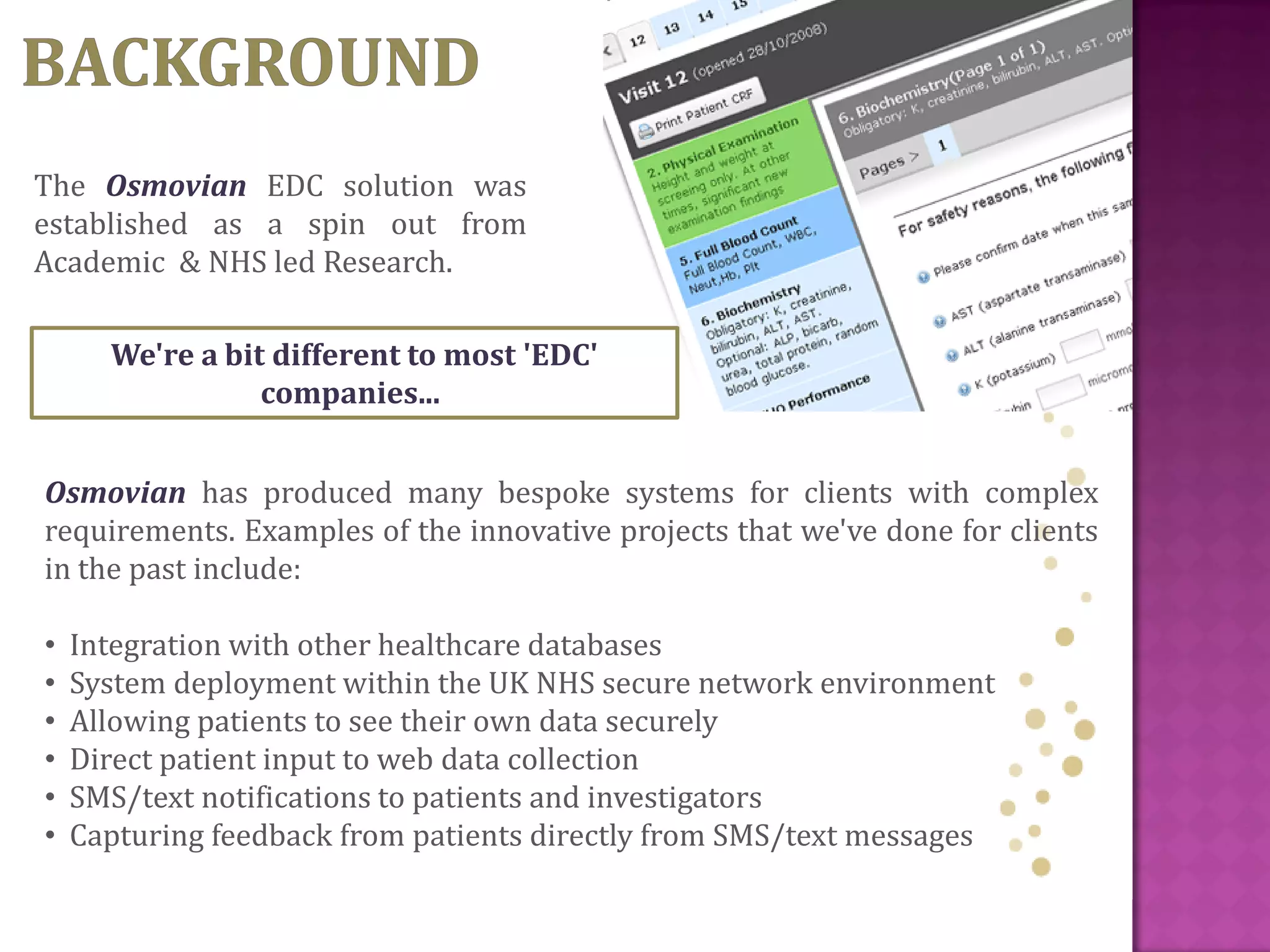 Osmovian EDC Brochure | PPT