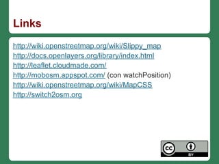 OpenStreetMap per il web | PDF