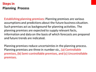 Osm planning premises steps | PPT
