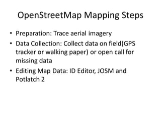 OpenStreetMap | PDF