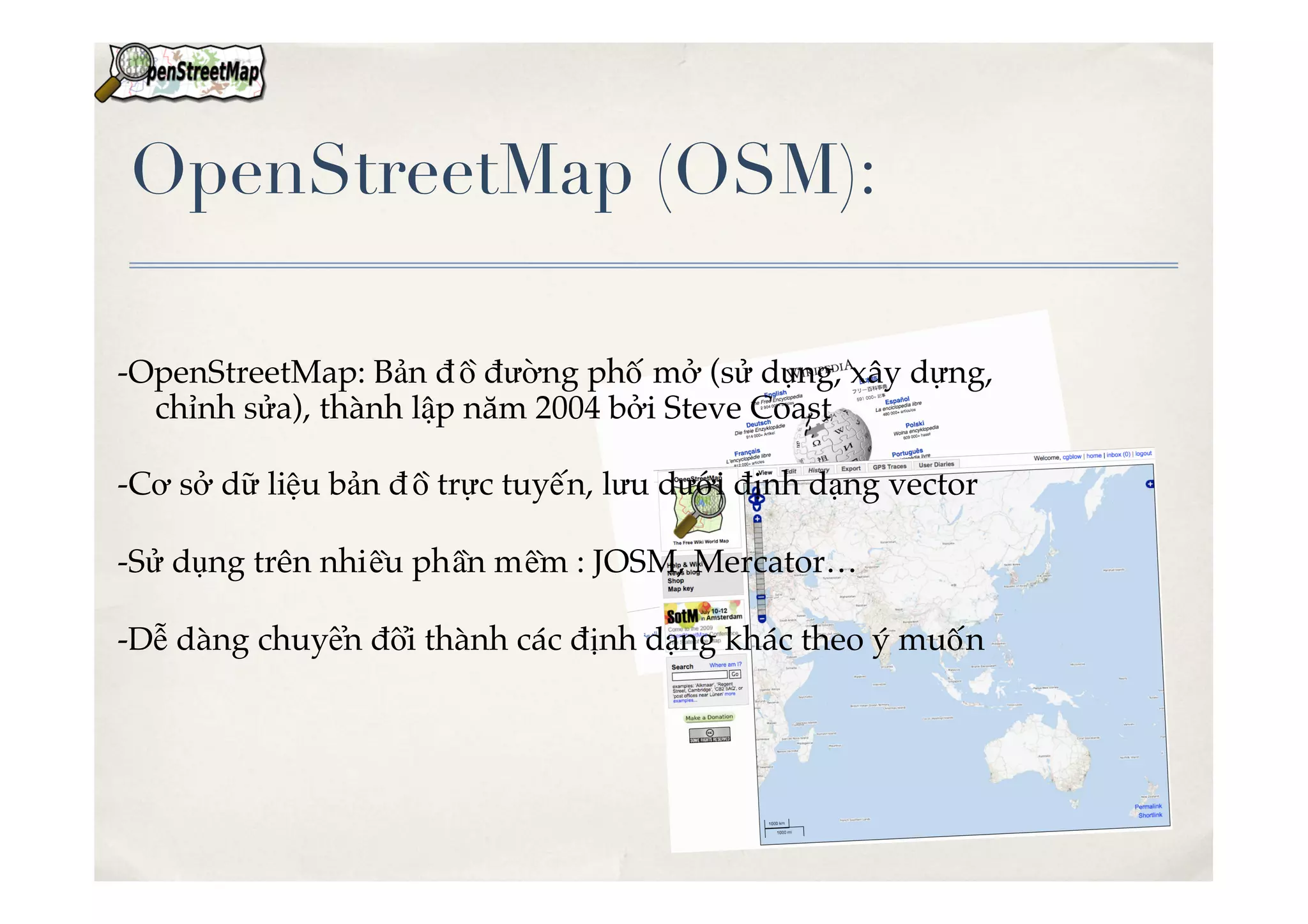 Giới thiệu OpenStreetMap | PDF