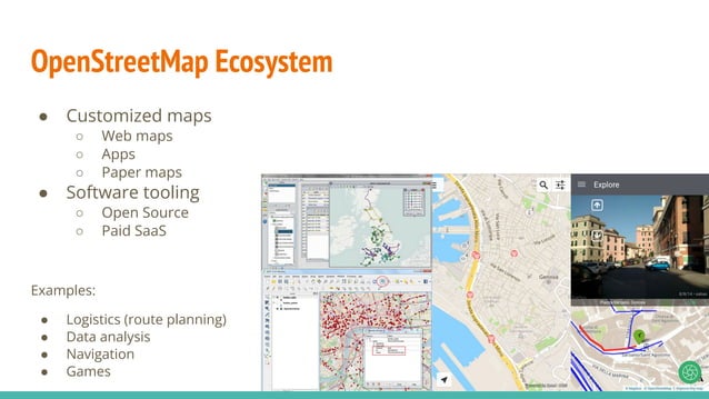 OpenStreetMap: Shared data for competitive services | PPT