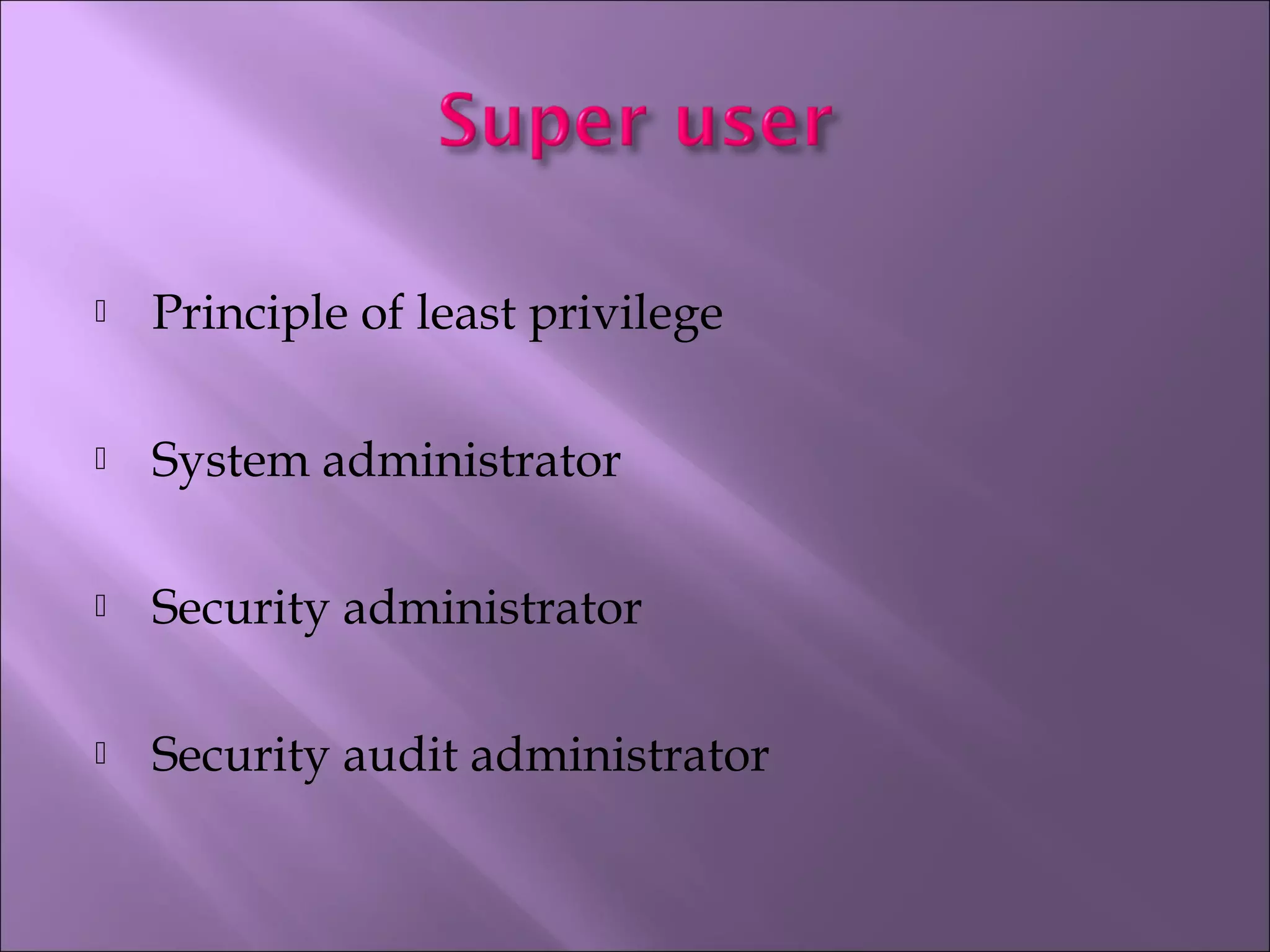 Design for security in operating system | PPT