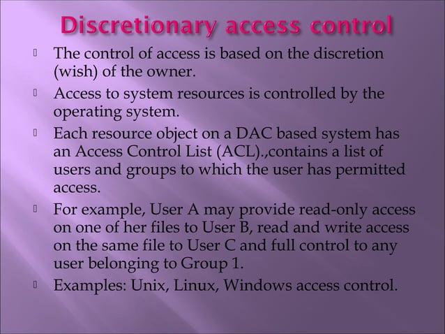 Design for security in operating system | PPT