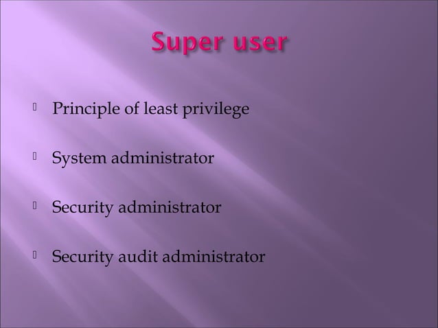 Design for security in operating system | PPT