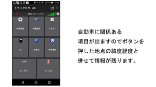 Osm trackerの使い方 | PPT