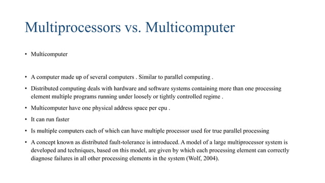 OS multiprocessing1.pptx | Operating Systems | Computer Software and Applications