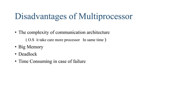 OS multiprocessing1.pptx | Operating Systems | Computer Software and ...