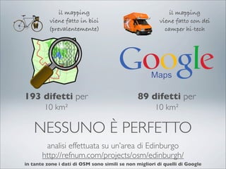 Open Street Map vs Google Maps | PPT