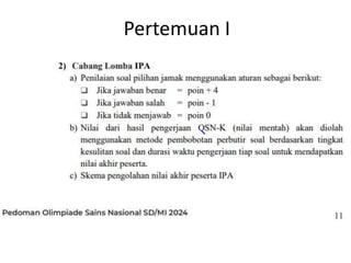 LATIHAN OSN IPA SD, SOAL LATIHAN IPA SD KELAS 5 | PPTX
