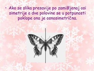 Osna (linijska) simetrija | PPTX
