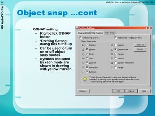 object snap | PPT