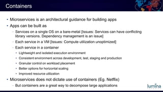 Microservices & Container Networking - OSN Days, Singapore | PPTX