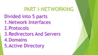 Windows Networking Introduction | PPT