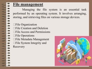 Operating system education. technology. | PPTX