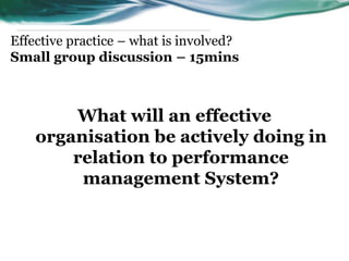 Performance Management | PPTX