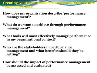 Performance Management | PPT