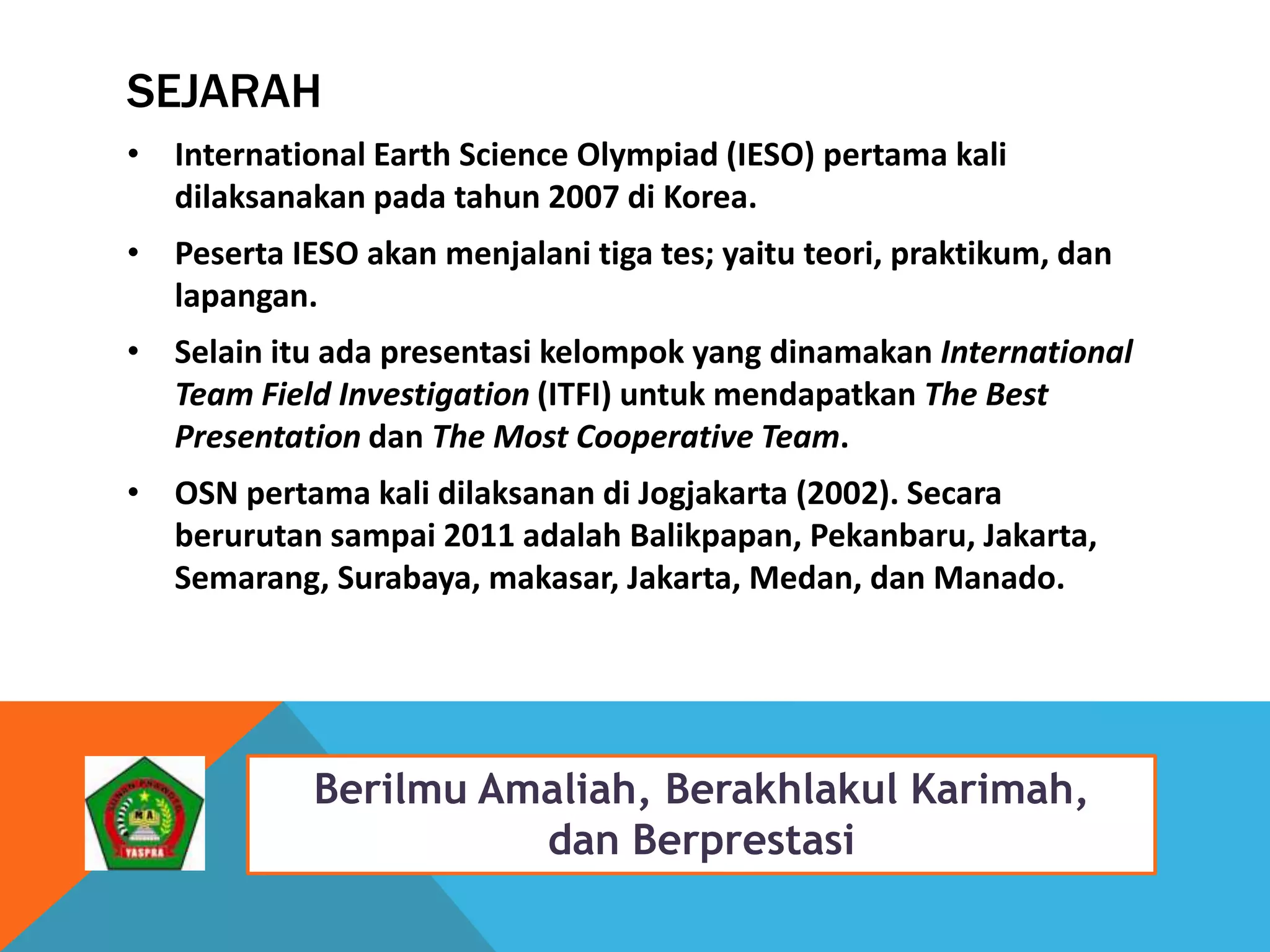 Osn kebumian dan geografi | PPT