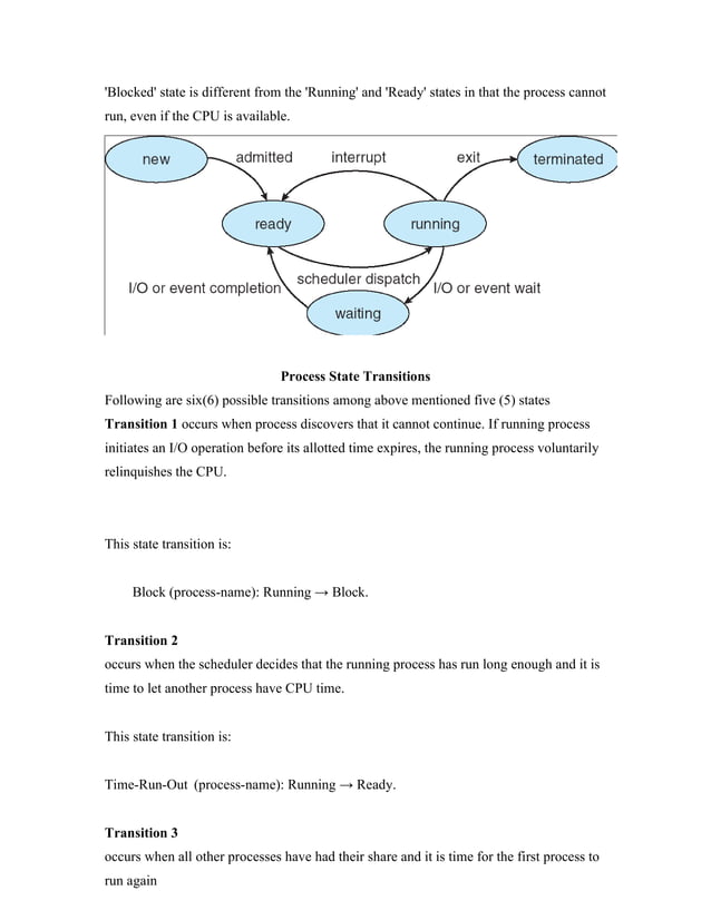 operating system lecture notes | DOC