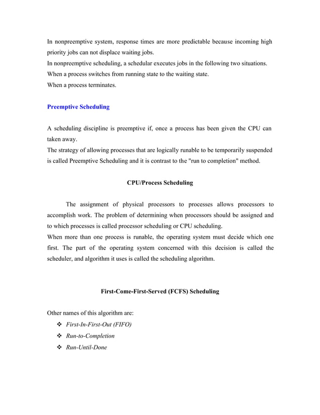 operating system lecture notes | DOC