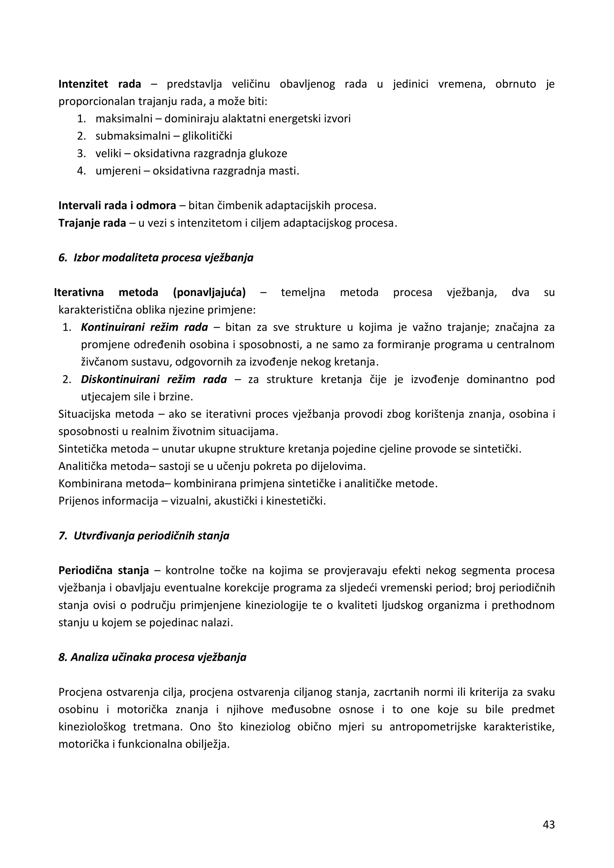 Osnove kineziologije-skripta | PDF