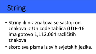 Osnove programiranja u Pythonu | PPTX