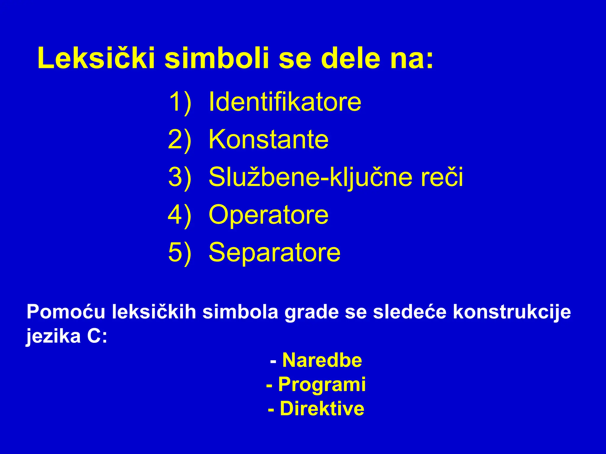 Osnovi na programiranje i na programski jazik | PPT