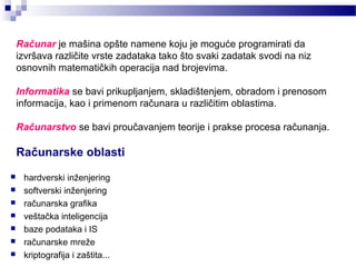 Osnovi informatike | PPT