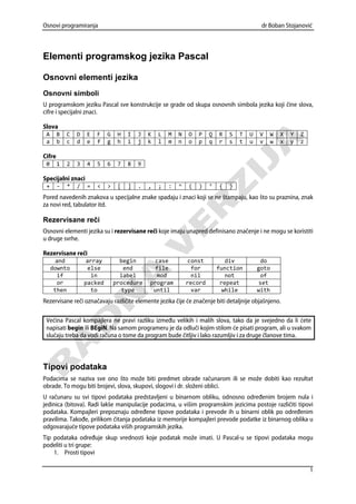 elementi pascala | PDF
