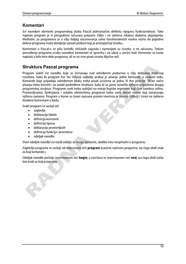 elementi pascala | PDF