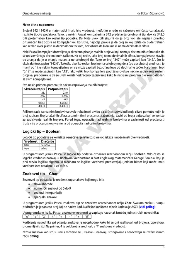 elementi pascala | PDF