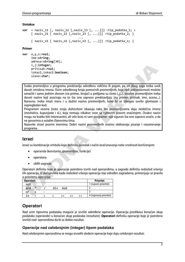 elementi pascala | PDF