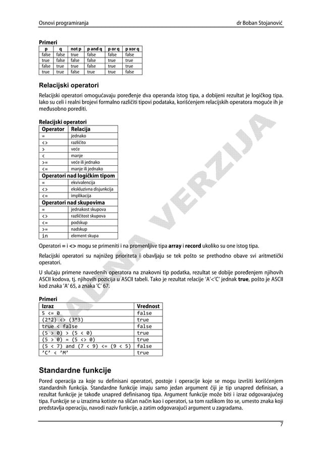 elementi pascala | PDF