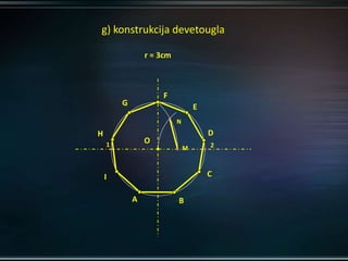 Osnovne geometrijske konstrukcije | PPTX