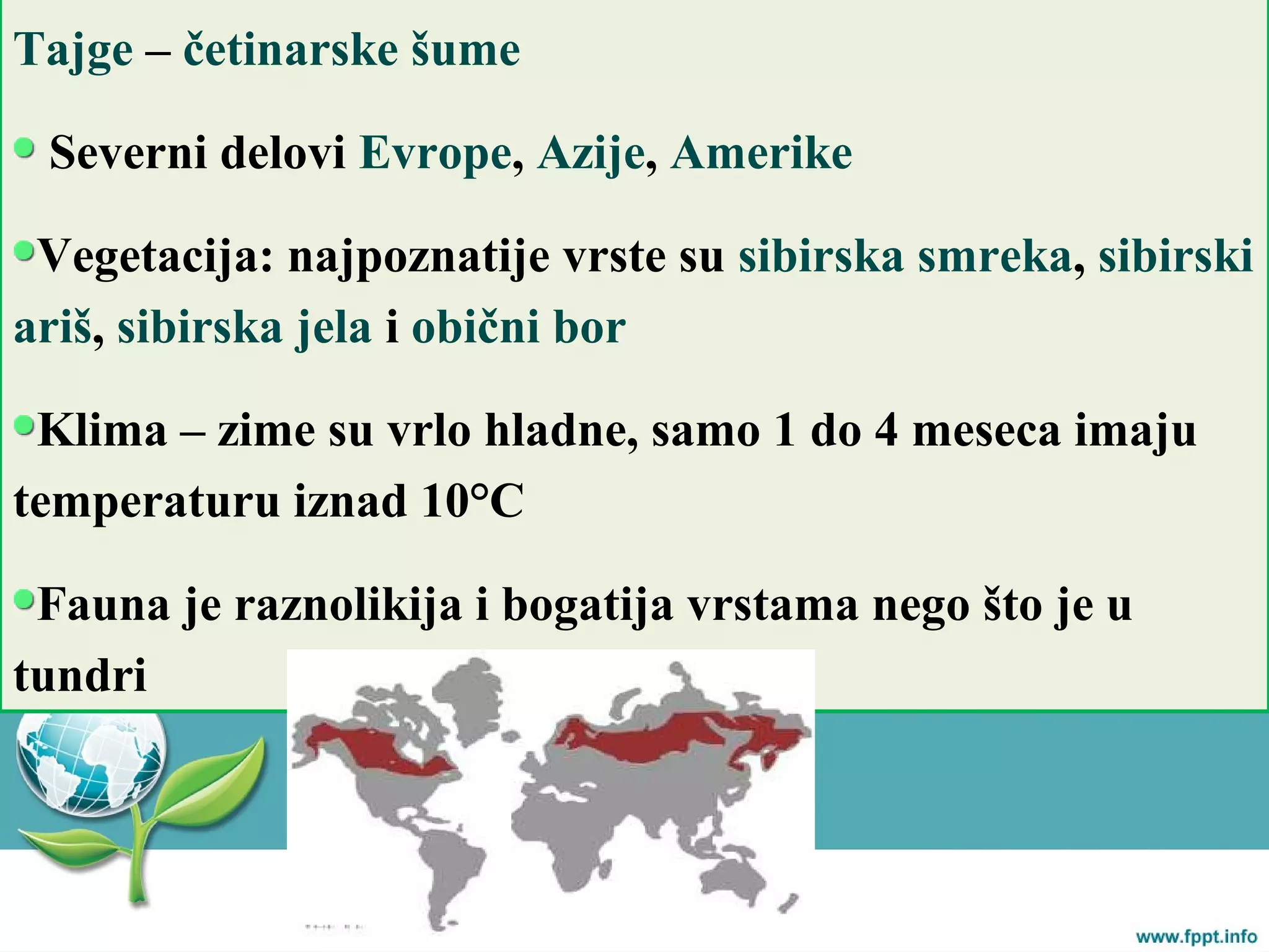 Osnovni biomi na zemlji. Biosfera | PPT