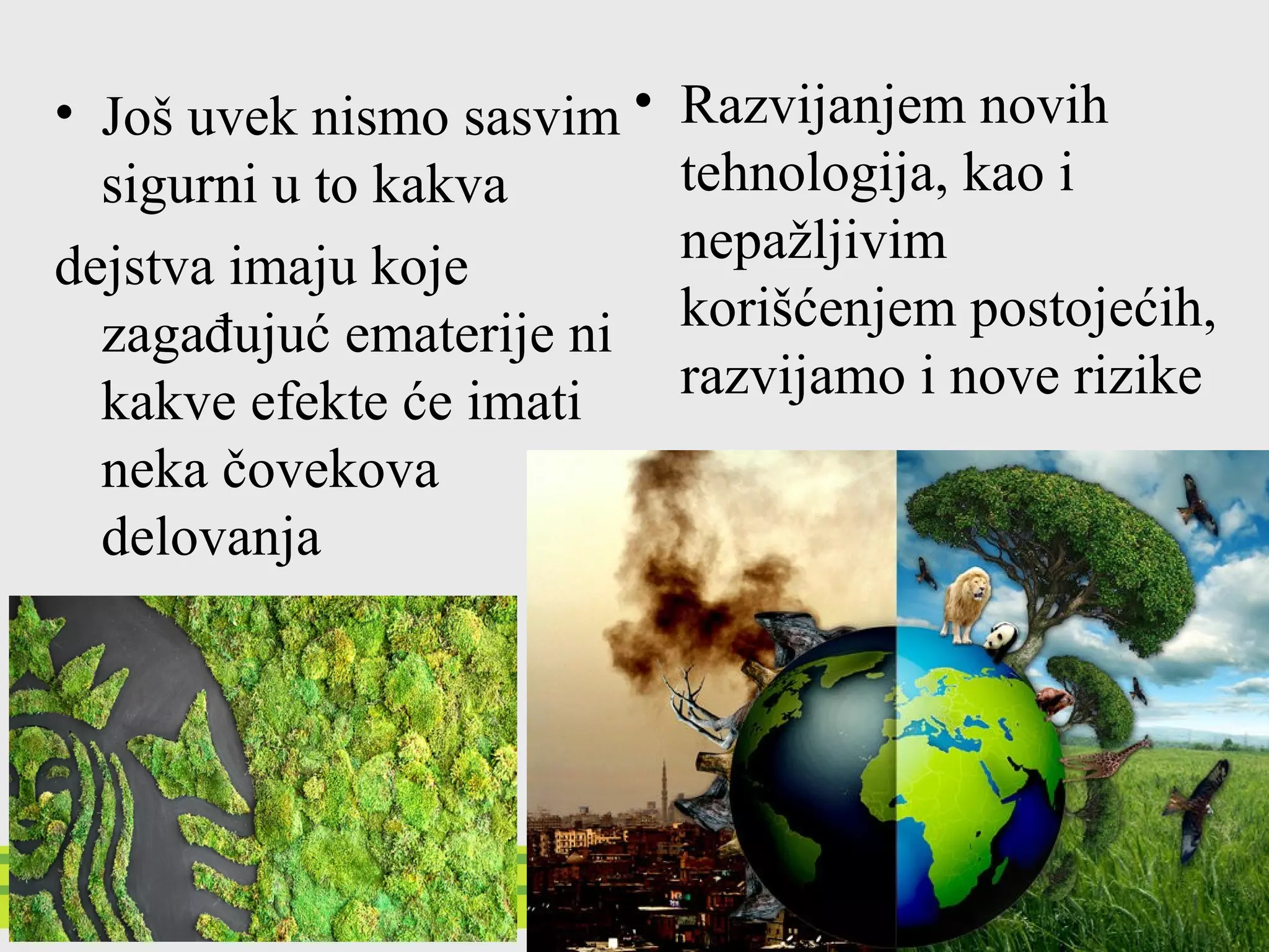 Osnovni pojmovi i principi ekologije i zaštite životne sredine | PPT