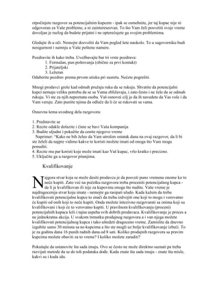 Osnovni principi vestine prodaje | PDF