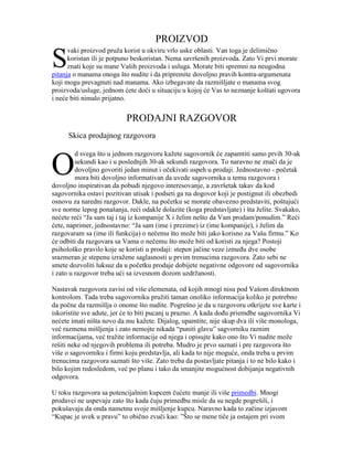 Osnovni principi vestine prodaje | PDF