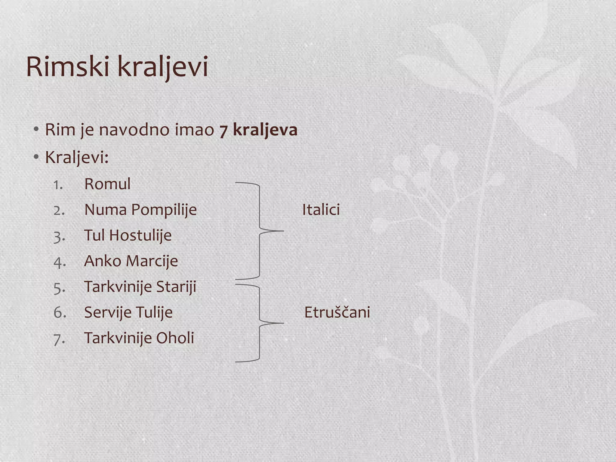 Osnutak rima – legenda i povijest | PPTX