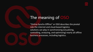 OSO company introduction cloud logistics delivered | PPT