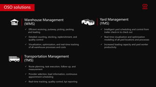 OSO company introduction cloud logistics delivered | PPT