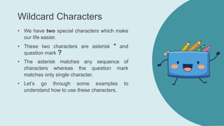 OSOA Unit-1 Introduction to DOS and Windows.pptx
