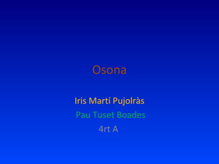 Osona | PPT