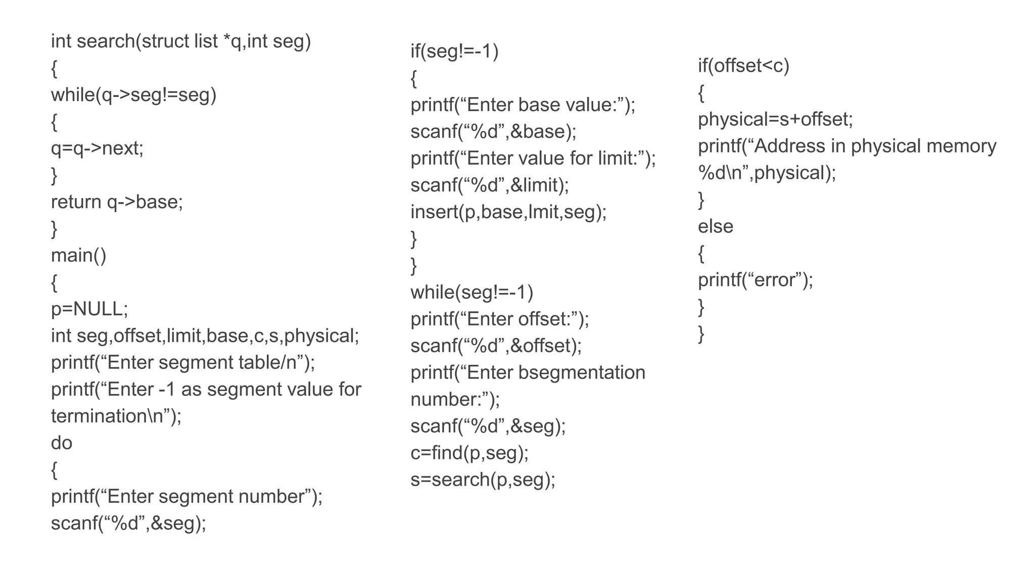 Segmentation Operating systems aba program.pptx