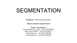 Segmentation Operating systems aba program.pptx