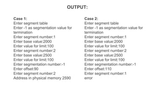 Segmentation Operating systems aba program.pptx