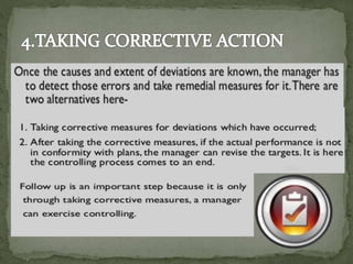 Controlling-Management Functions-Organisation Structure & Process | PPTX