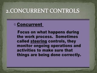 Controlling-Management Functions-Organisation Structure & Process | PPTX